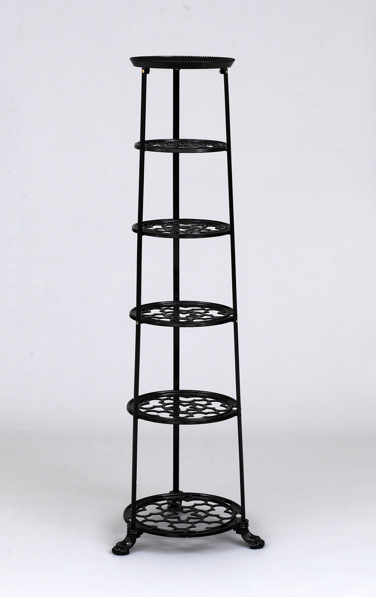 6 Tier Pan Stand Black – Creative Cast Iron